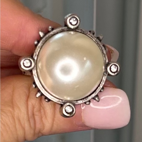 French Kande | Jewelry | French Kande Pearl Ring | Poshmark
